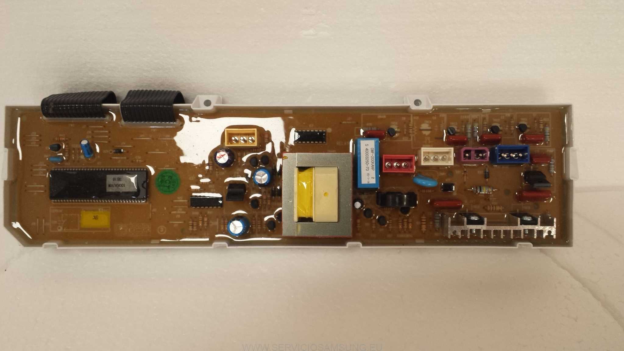 MÓDULO PROGRAMADOR LAVADORA DAEWOO DWF-200KS – Repuestos 365 24/7